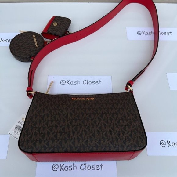 Michael Kors | Bags | Michael Kors Tech Attach Crossbody Coin Purse ...